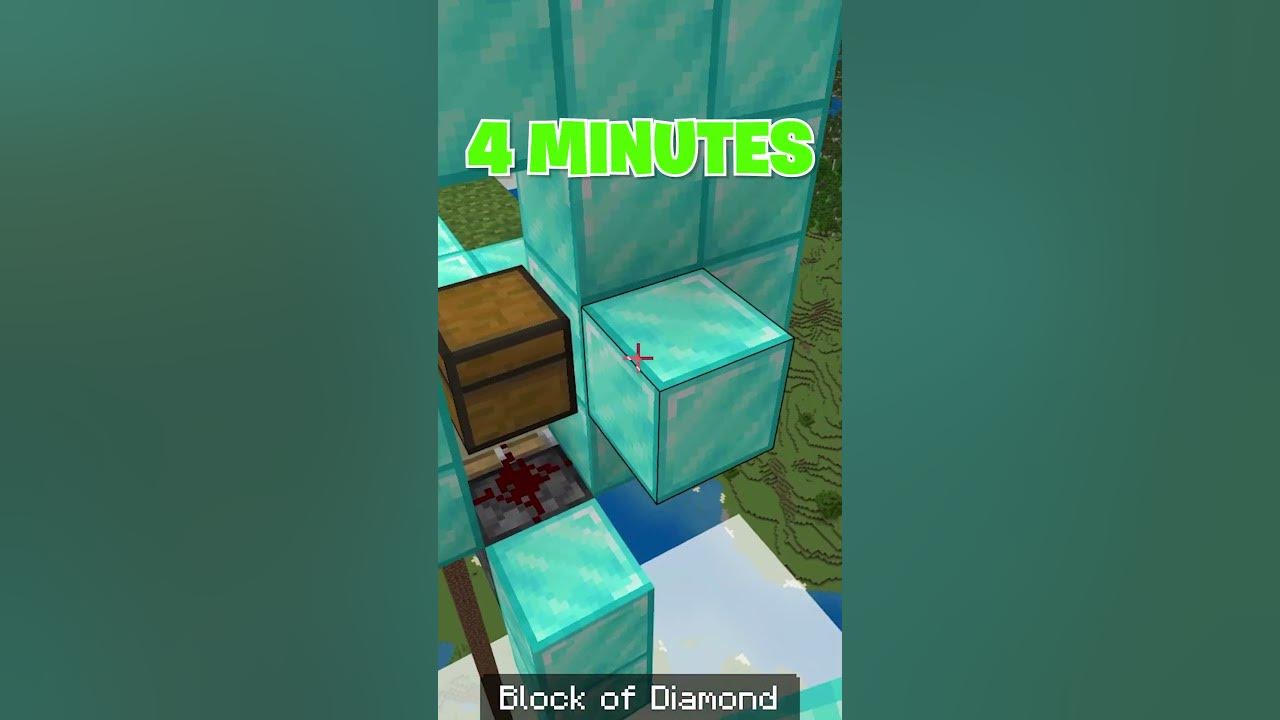 Ultimate Minecraft Trap: Build in 4 Minutes 😎 - YouTube