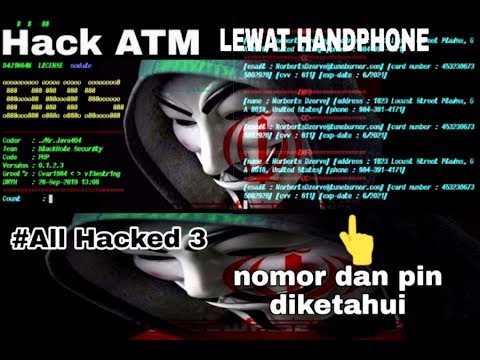 🔴beginilah cara hack ATM yang biasa di lakukan oleh hacker 2021 #all ...