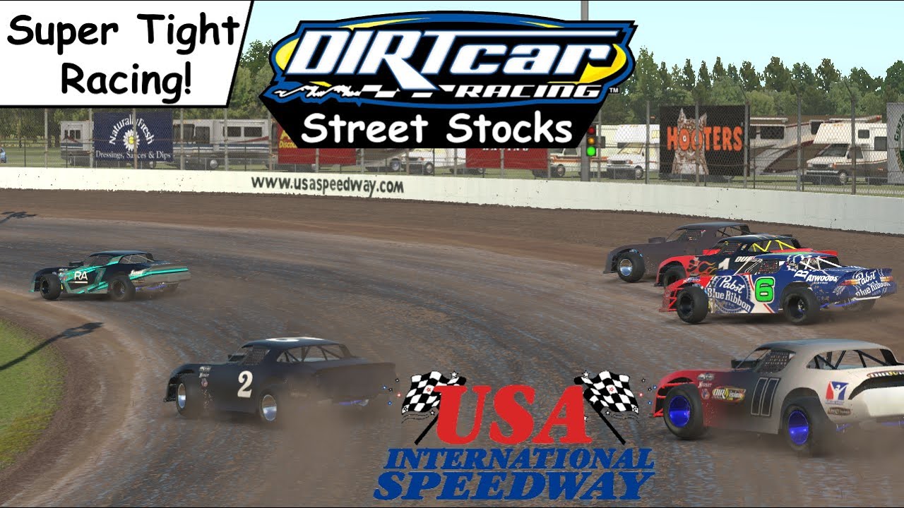 iRacing - Dirt USA Speedway - Dirt Street Stocks - Super Tight Racing ...