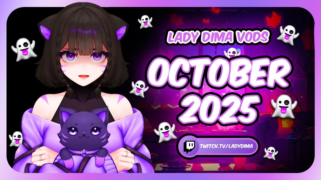 [October 12th, 2025] LadyDima 👻RARE DROPS👻ITS SPOOPY SEASON👻REACTS👻BF6👻 ...