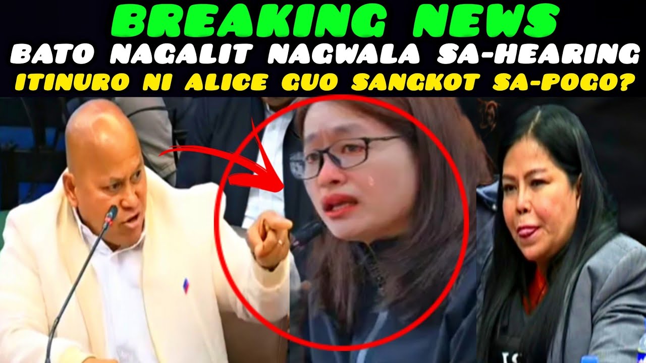 ALICE GUO ITINURO SI BATO SANGKOT SA P0GO? BIGLANG NAGALIT NAGWALA SI ...