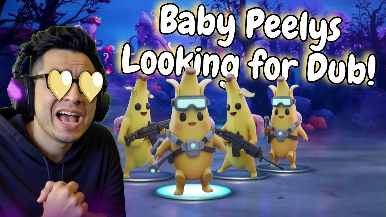 FORTNITE BABY PEELY SQUAD - Just looking for a Dub. - YouTube