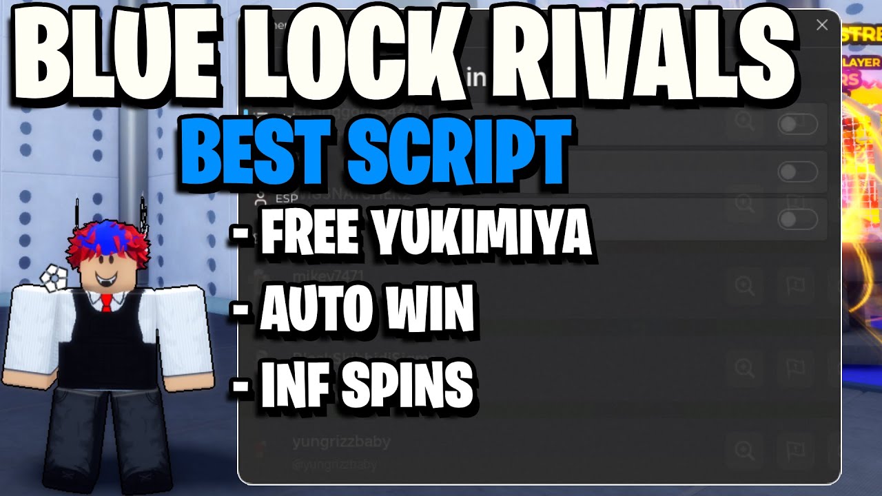 The Best Blue Lock Rivals Script Pastebin PC & MOBILE ⚽ | Auto Goal ...
