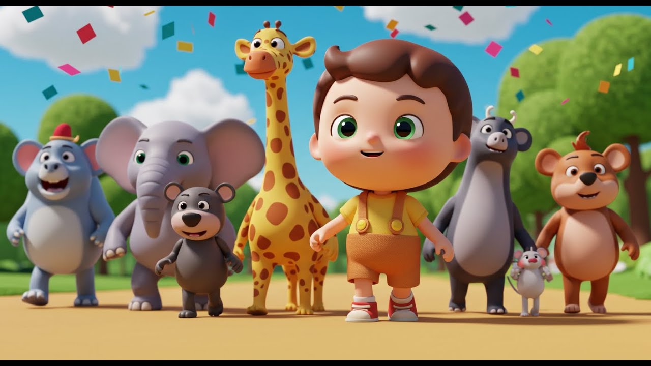 Animal Sounds – Who Says What? | Moo, Quack, Roar – Let’s Learn ...