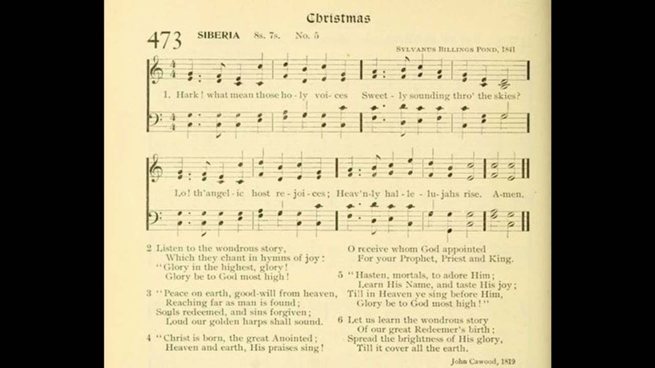 Hark! What Mean Those Holy Voices (Missionary Song) - YouTube