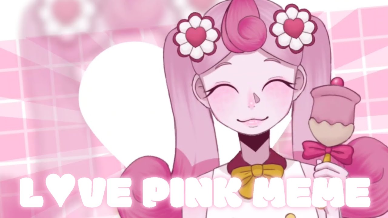 {새콤달콤 캐치! 티니핑} L♡ve pink meme (remake) - YouTube