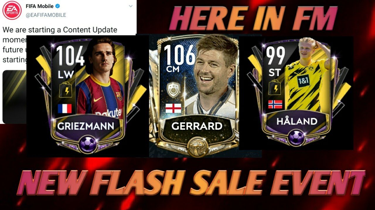 NEW FLASH SALE EVENT IN FIFA MOBILE • A CONCEPT VIDEO- 1ST TIME ...