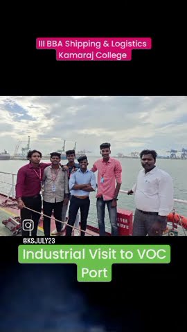 BBA Shipping & Logistics industrial visit - YouTube