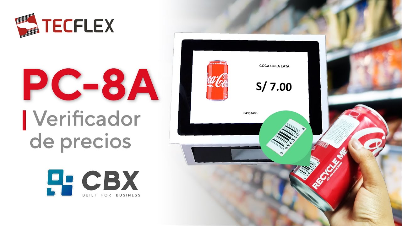 Verificador De Precios Pc 8a Cbx Youtube