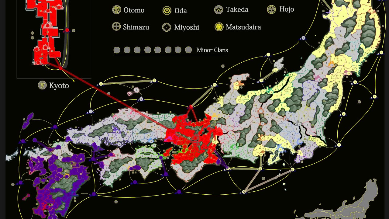 Warzone game: Map of the Week Real-Time (Sengoku : Rise of Oda Nobunaga ...