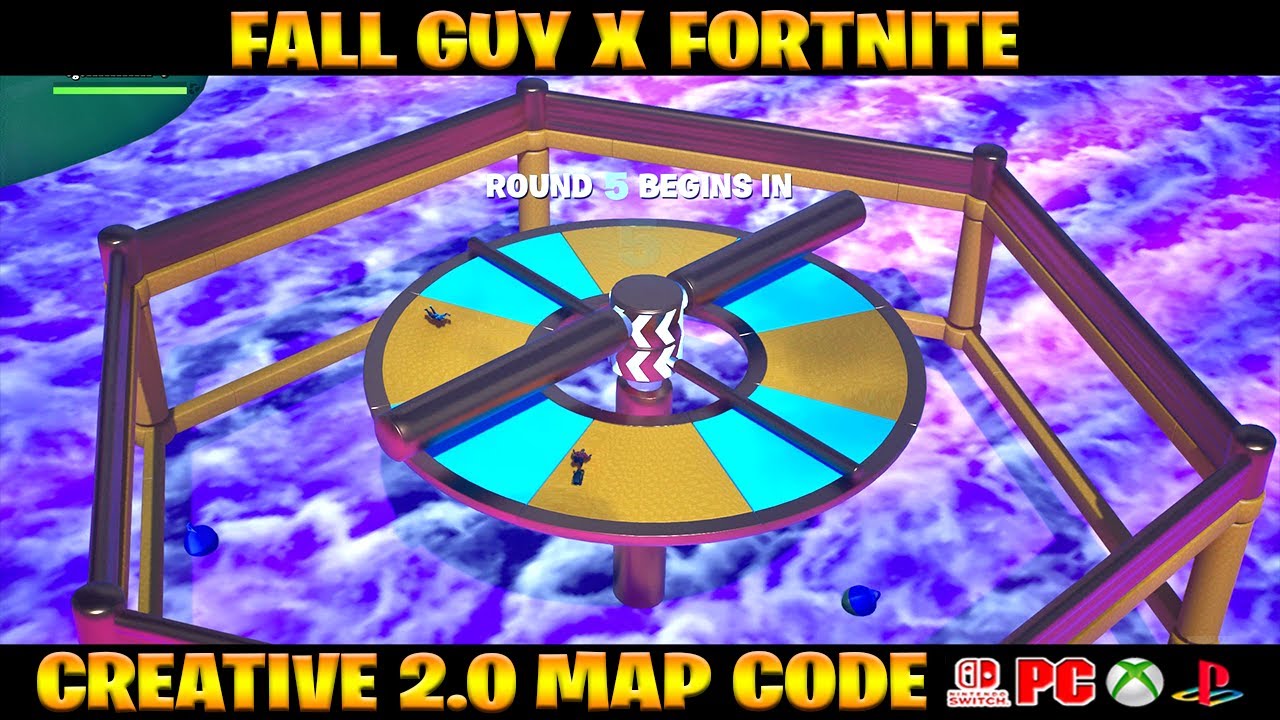 Fall Guy Creative 2.0 Map Code In Fortnite! (Festival De Los Saltos ...