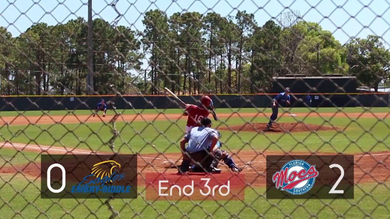 Baseball: Florida Southern vs Embry-Riddle | March 18, 2017 - YouTube