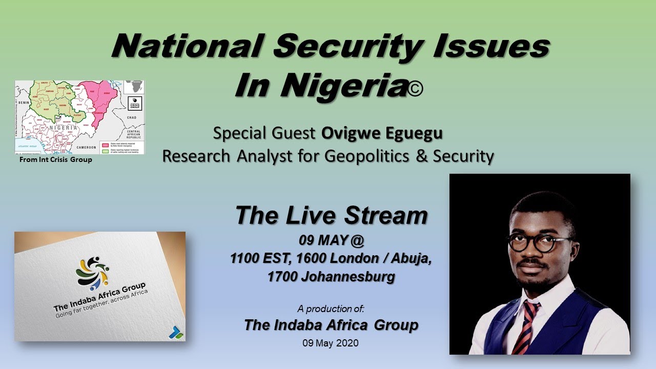National Security Issues in Nigeria - YouTube