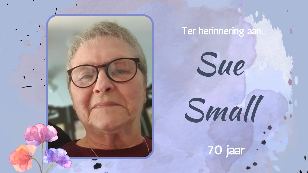 Sue Small - Gedenkdiens - YouTube
