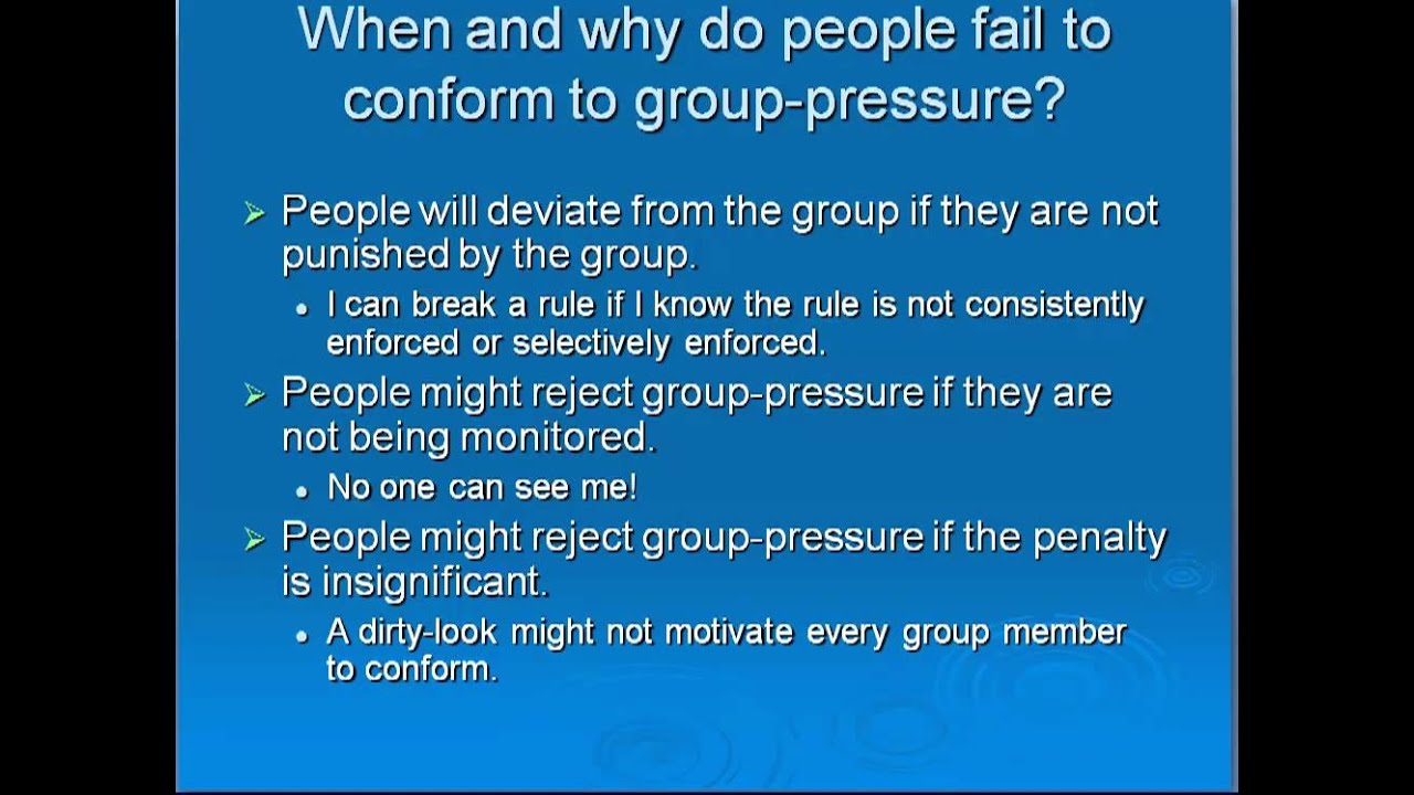 Groups Pressure - YouTube