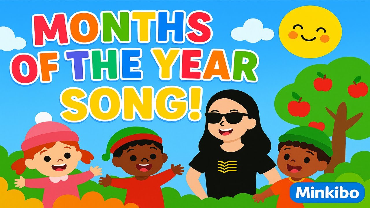 Months of the Year Song for Kids | Learn All 12 Months in a Fun Way ...