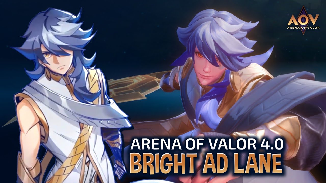 Aov 4.0 Bright AD Lane Gameplay Arena Of Valor 5th Anniversary | ROV ...