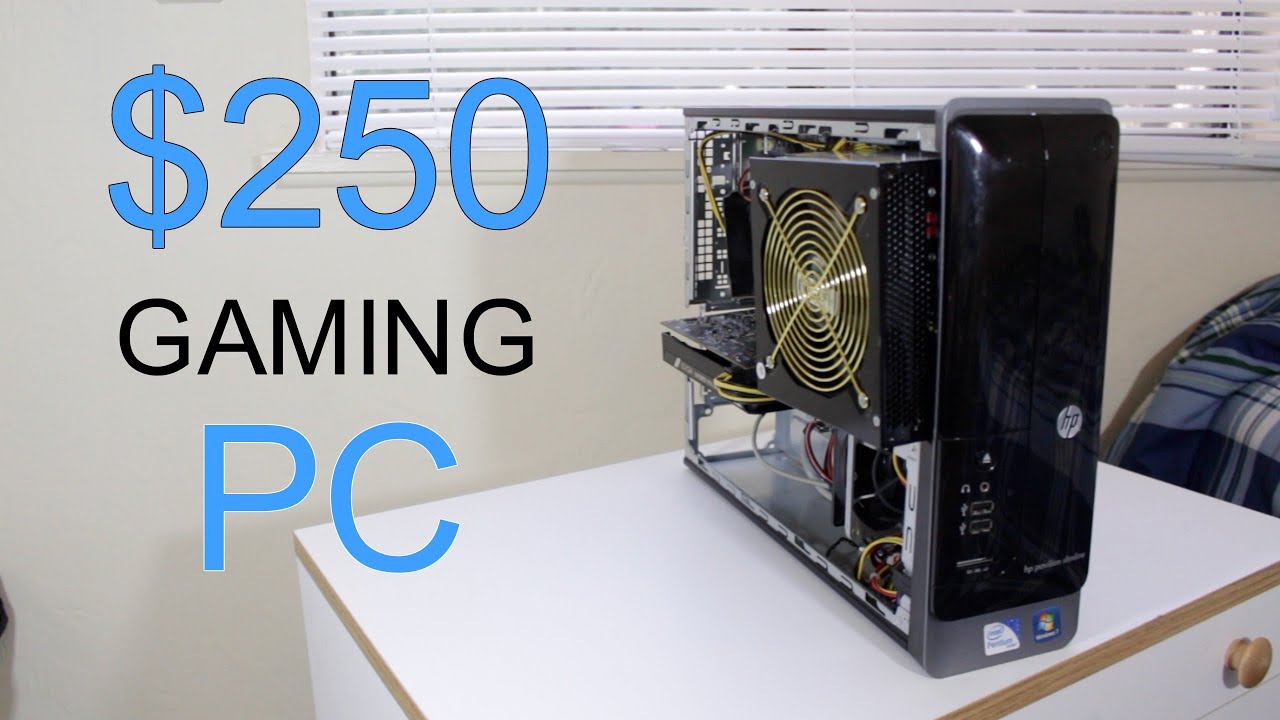 EPIC $250 GAMING PC! - $250 Budget Build Showdown - YouTube