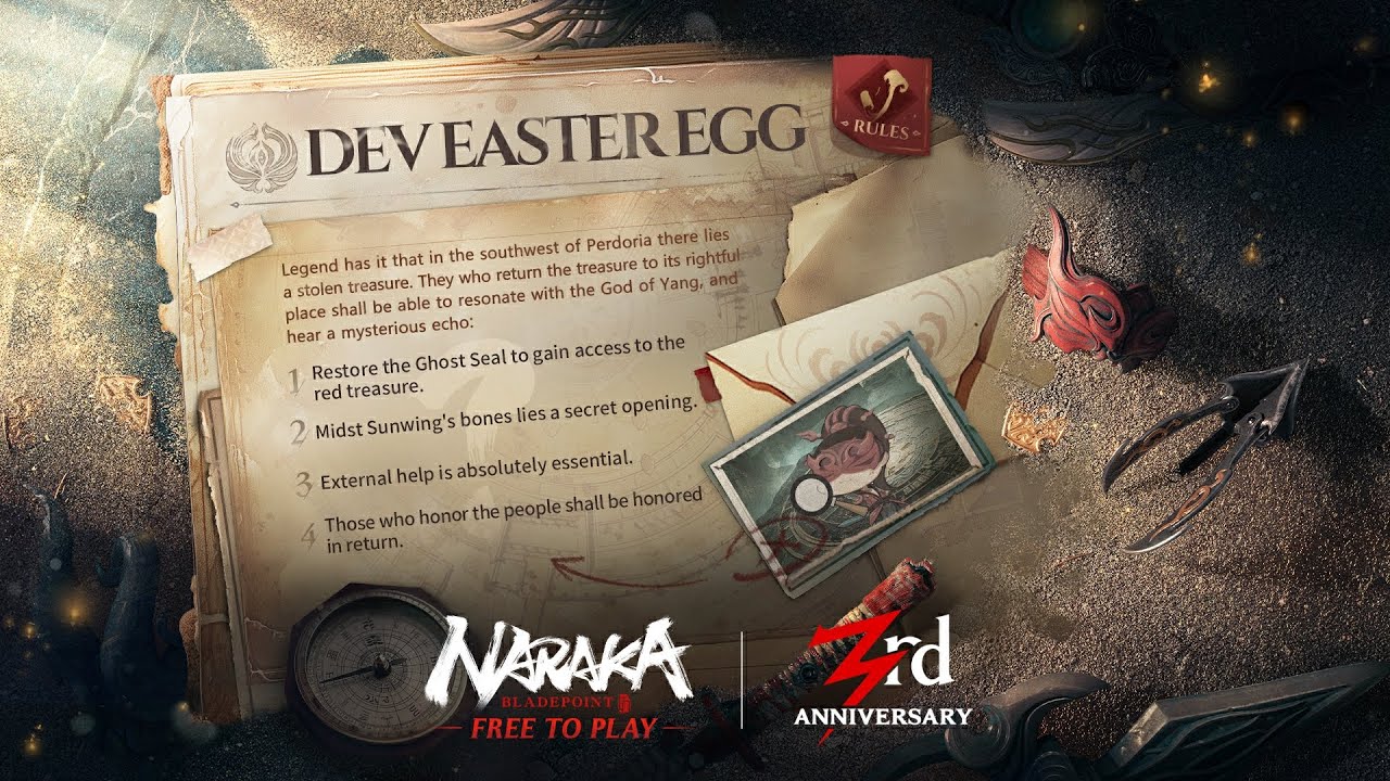 Perdoria DEV EASTER EGG Discovered! | Naraka: Bladepoint - YouTube