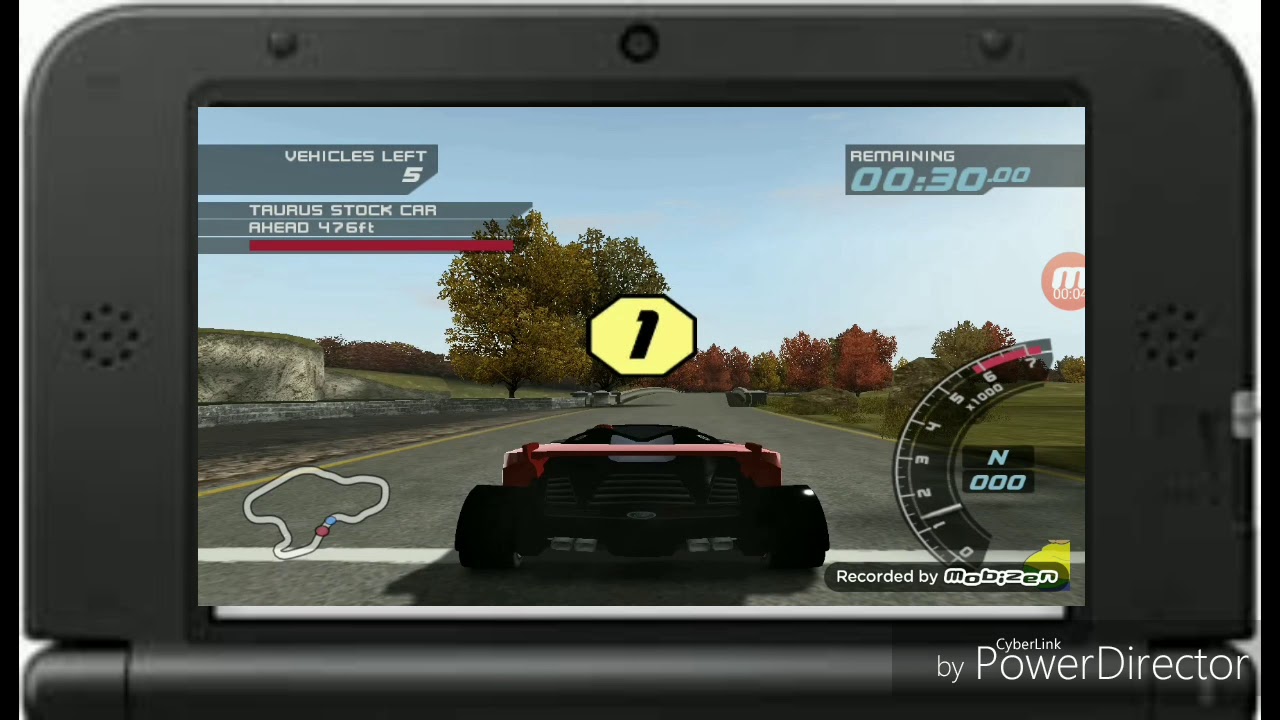 Nintendo 3DS Ford racing 3 Mountain Drive Reverse - YouTube