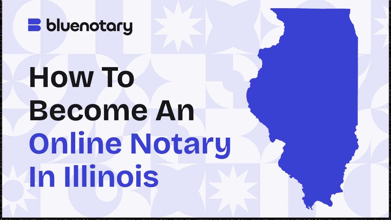 How to Become an Online Notary in Illinois - YouTube