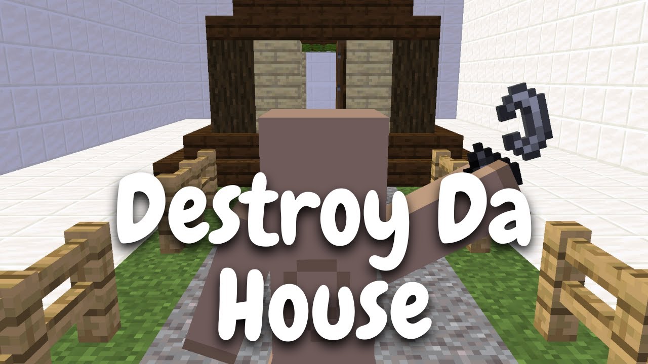 Destroy Da House - Minecraft Puzzle Map - YouTube