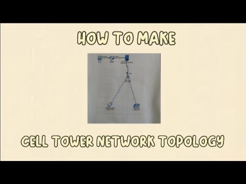 HOW TO MAKE A CELL TOWER NETWORK TOPOLOGY - YouTube