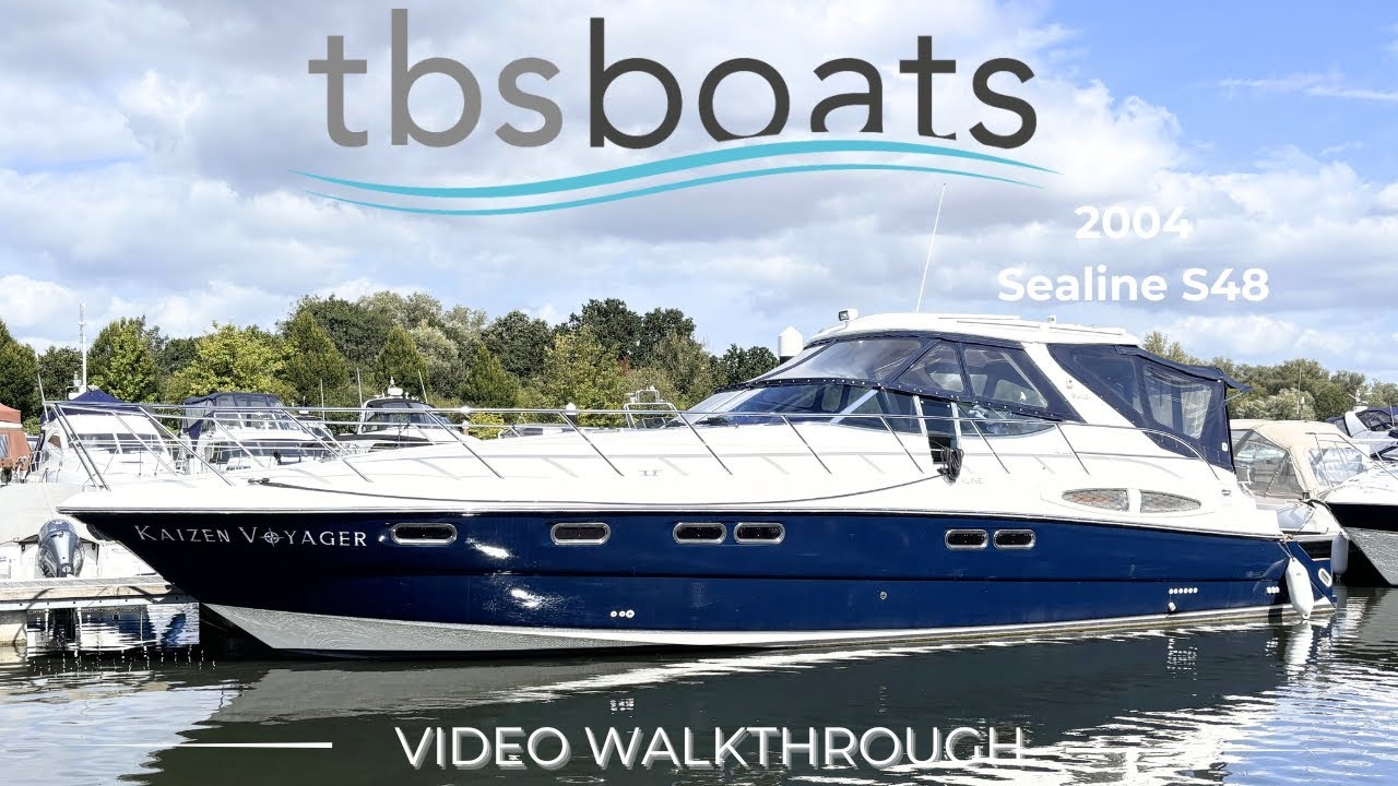 2004 Sealine S48 Video walkthrough - YouTube