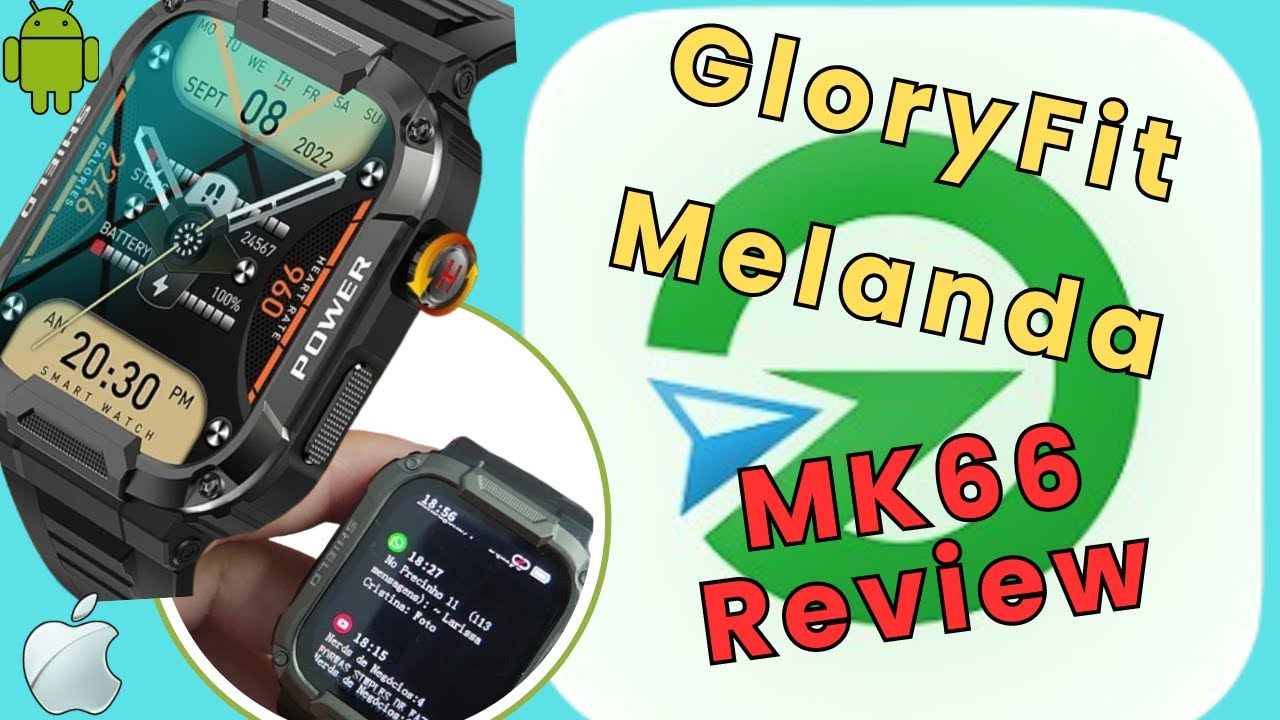 Melanda MK66: O Smartwatch que Surpreende! - YouTube