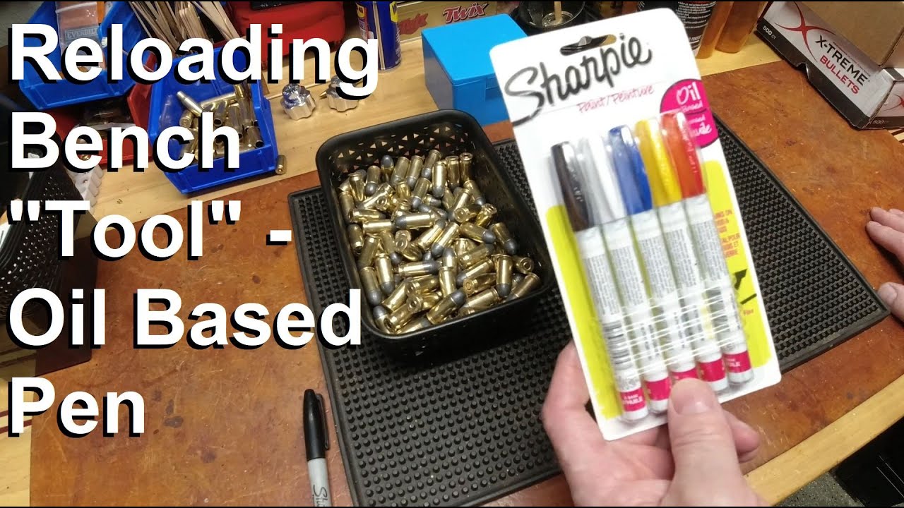 Nifty Addition to the Reloading Bench: Oil Based "Pen" - YouTube