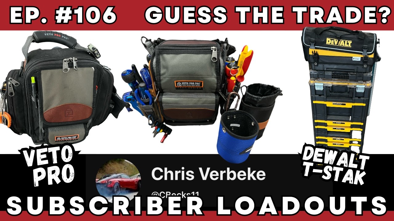 EP. 106 Guess the Trade? | Veto MB5B SPMC & Dewalt T-Stak - YouTube