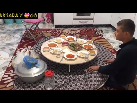 #(1.ci #GÜN #ORUÇ)#RAMAZANDA İLK İFTAR YEMEKLERİMİZ 🤎TEMİZLİK🤎