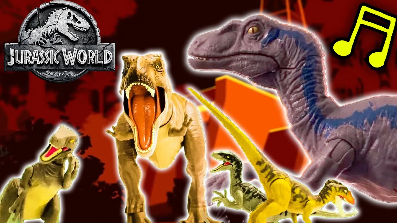 Most Epic Jurassic World Music Videos 🦕🦖🎶🎵 | Jurassic World | Mattel ...