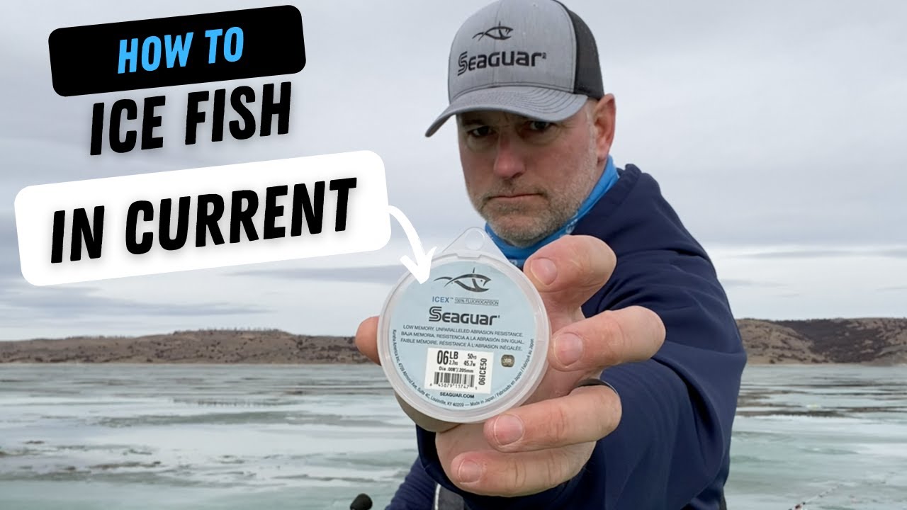 How To Ice Fish in Current. - YouTube