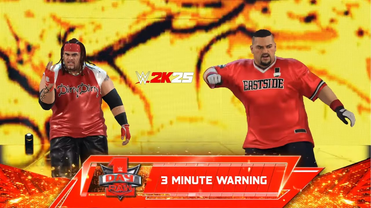 WWE 2K25 : PC : Showcase : (Umaga, 3 Minute Warning, Tamina) - YouTube