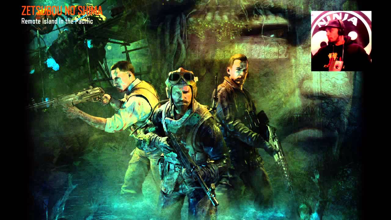 BO3 Zombies "Zetsubo No Shima" Shield Piece Location Tutorial Gameplay ...
