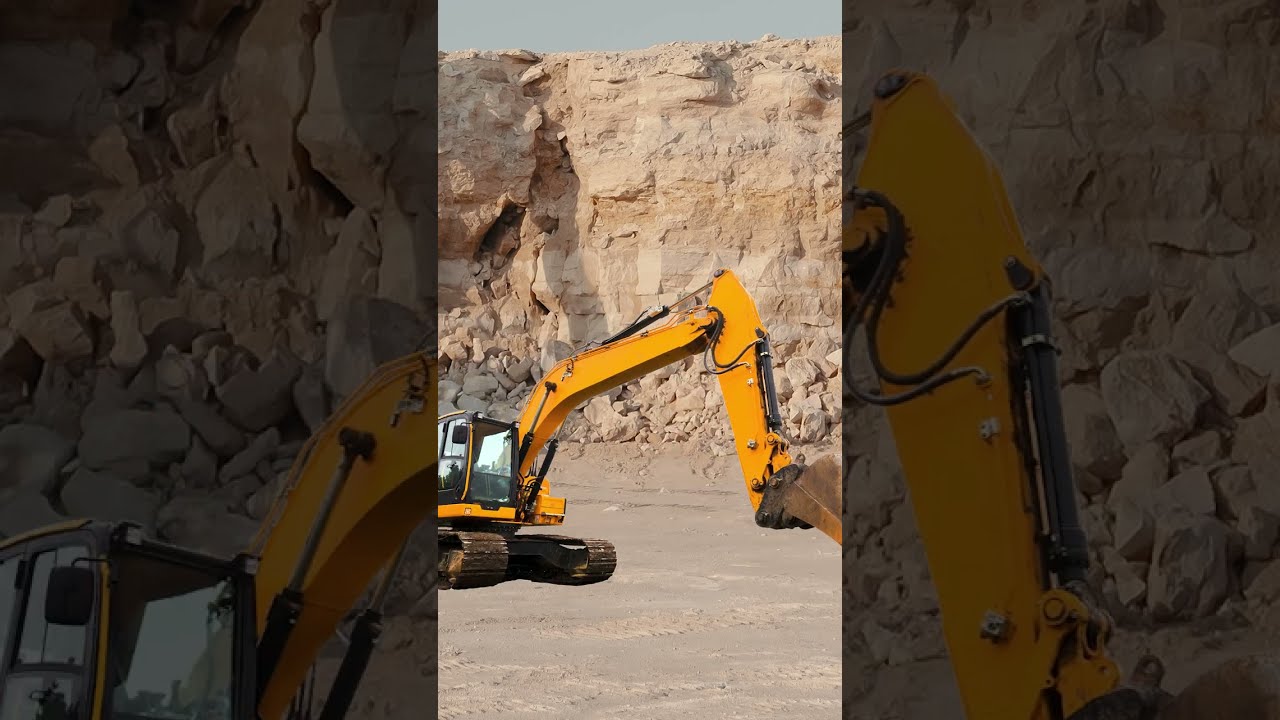 Crawler Excavator Explained 👷🏼 Diggers For Kids - YouTube