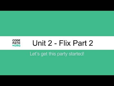 CodePath iOS TCU Fall 2021 Unit 2: Flix Part 2 - YouTube