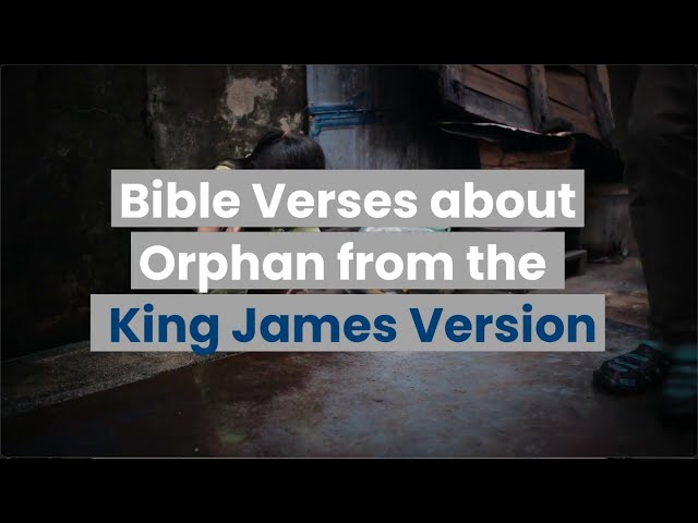 Orphanage Bible Quotes