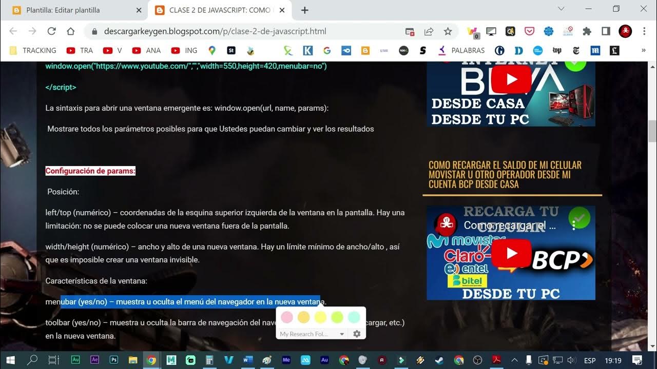 COMO CREAR VENTANA EMERGENTE COMO MOSTRAR UN POP UP COMO MOSTRAR NUEVA VENTANA CON JAVASCRIPT ...
