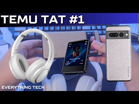 Temu Tat #1 - Headphones, MP3 Player & Phone Case!