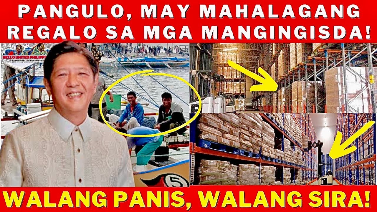 GRABE! PBBM, May GOOD NEWS sa mga Mangingisda! 👏🏼 BFAR Cold Storage ...