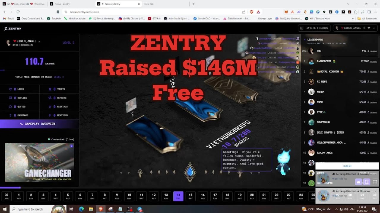 🥳 Airdrop - Zentry x Nexus -Dự án Raised 146M$ #testnet #retroactive # ...