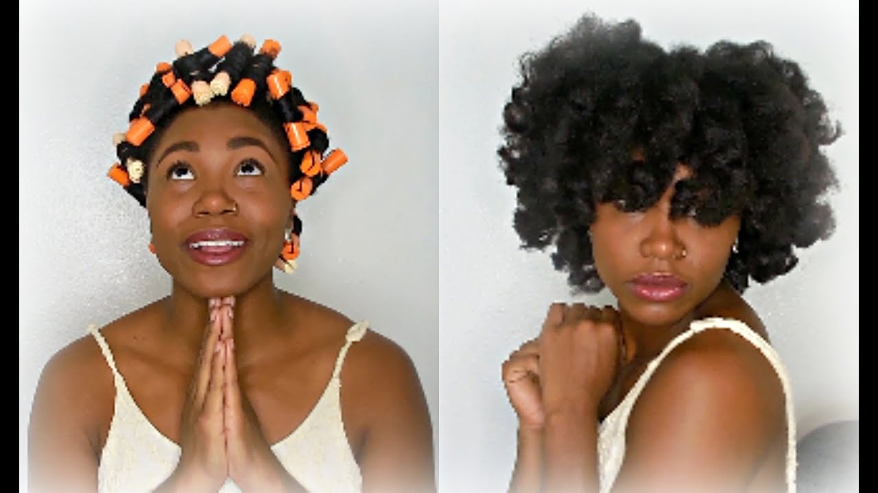 Perm Rod Set | Big Curly Fro - YouTube