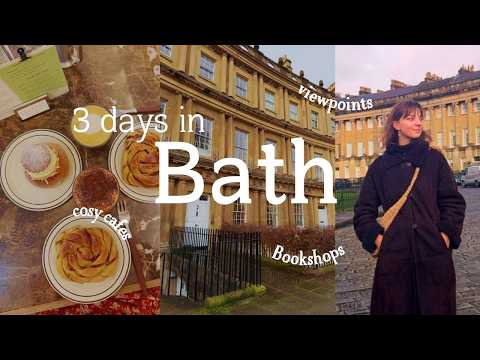 How to spend 3 days in Bath | solo travel vlog