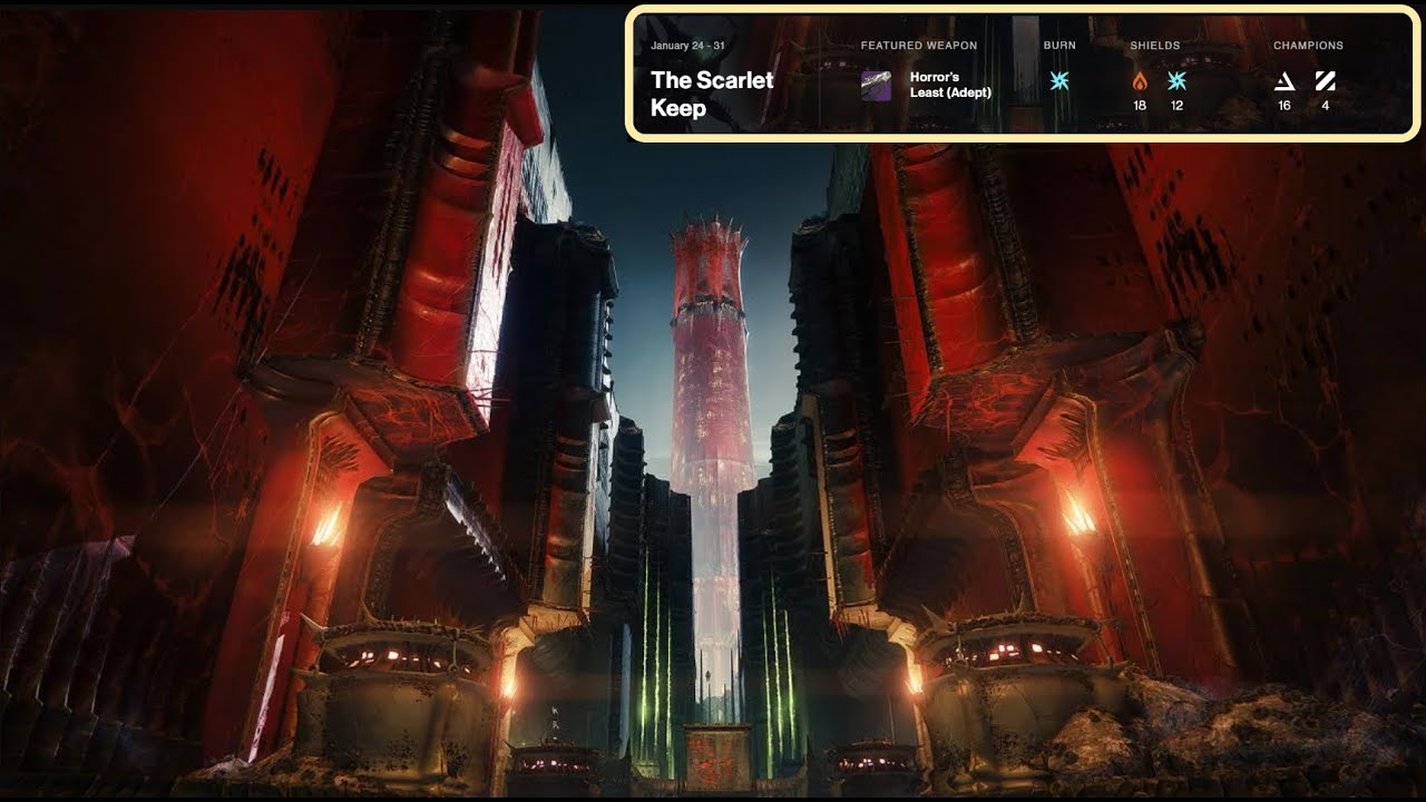 Scarlet Keep – Grandmaster Nightfall – Arc Titian wheart of inmost ...