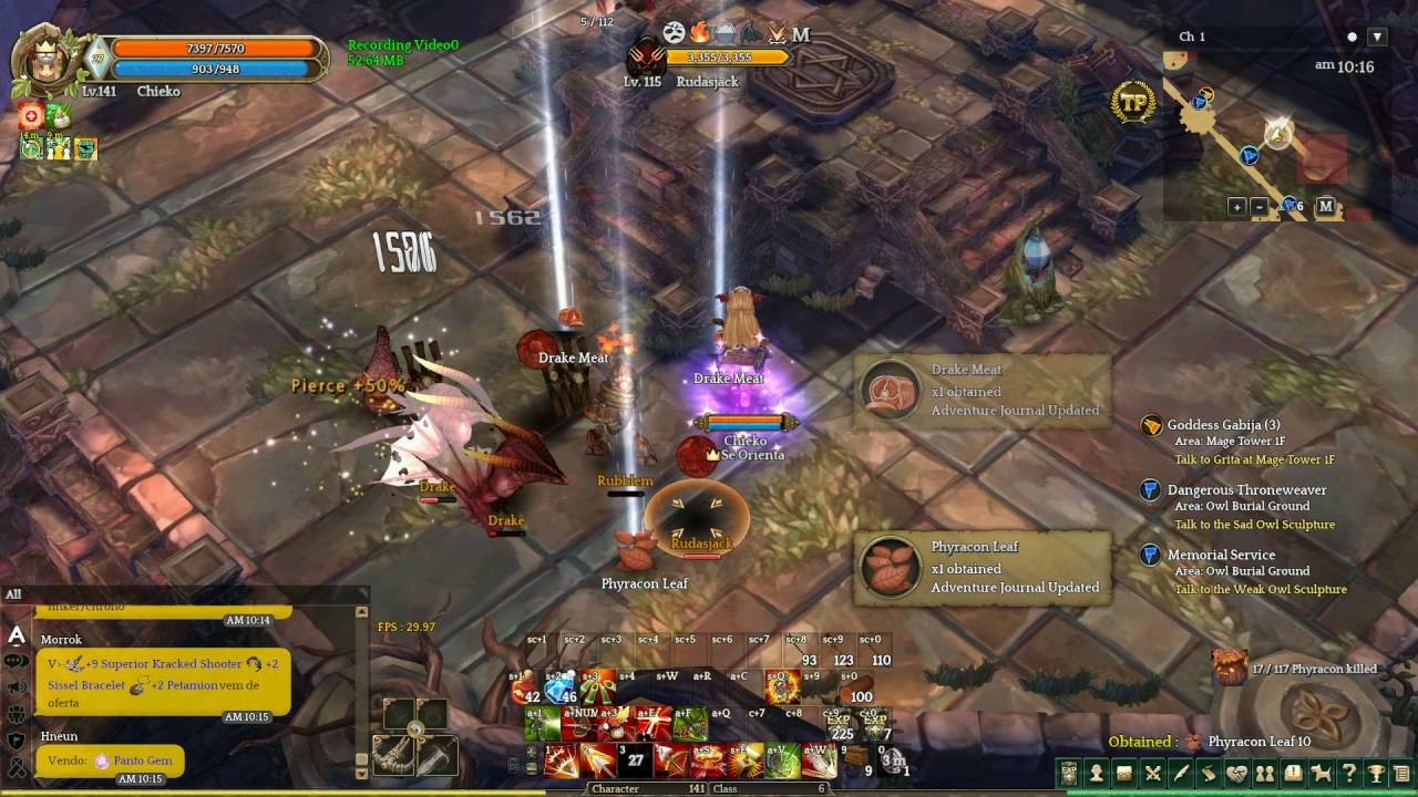 Tree of Savior | Sapper - Stake Stockades 10/10 - YouTube