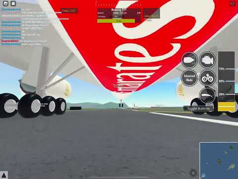 Butter emirates landing in ptfs rate it 1-10 in comments - YouTube
