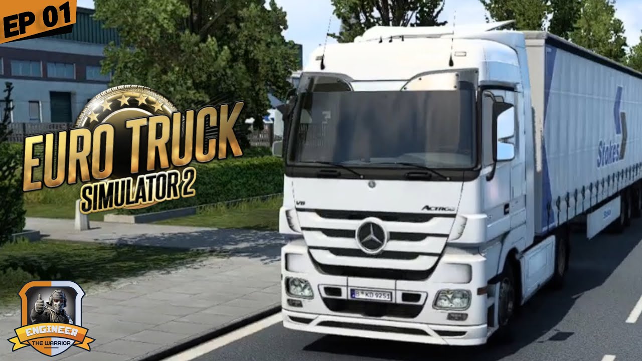 Playing Euro Truck Simulator 2 First Time | Euro Truck Simulator 2 ...