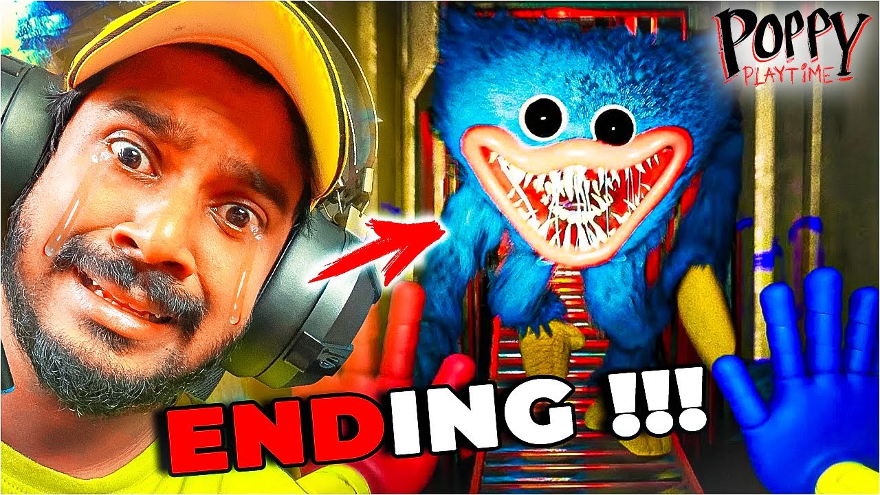 HUGGY WUGGY 😰 is Really SCARY... !!! 😱😨| POPPY PLAYTIME Chapter 1 # ...